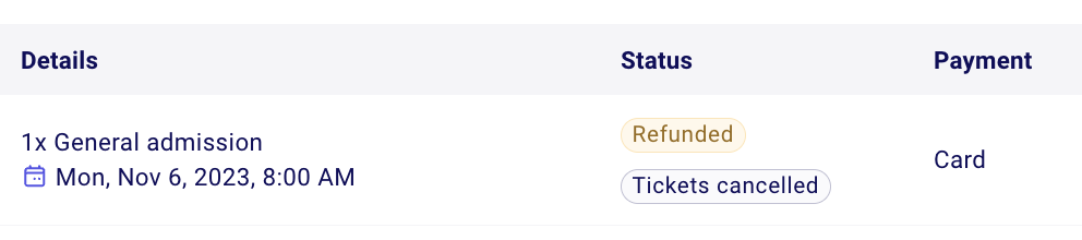 Understanding transaction statuses in Zeffy